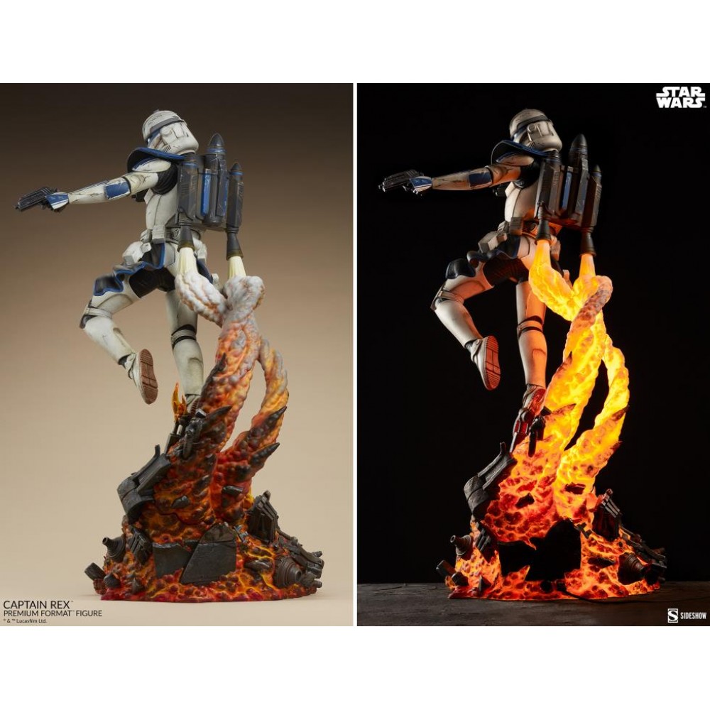 Star Wars: The Clone Wars Premium Format Captain Rex Statue - Megatrontoys